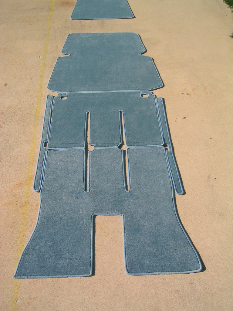Aircraft Carpet Detail